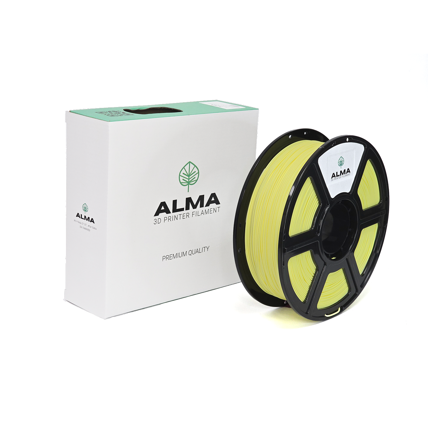 ALMA FILAMENT -חומר גלם איכותי למדפסת תלת מימד - 3DNY